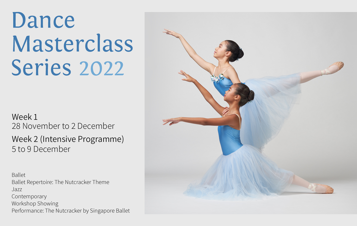 Dance Masterclass Series 2022 (REGISTRATION CLOSED) - Singapore Ballet Academy